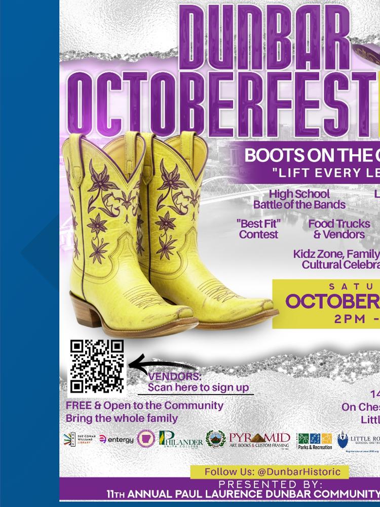 Dunbar OCTOBERFEST 2025 celebrates Little Rock’s 1st African American ...