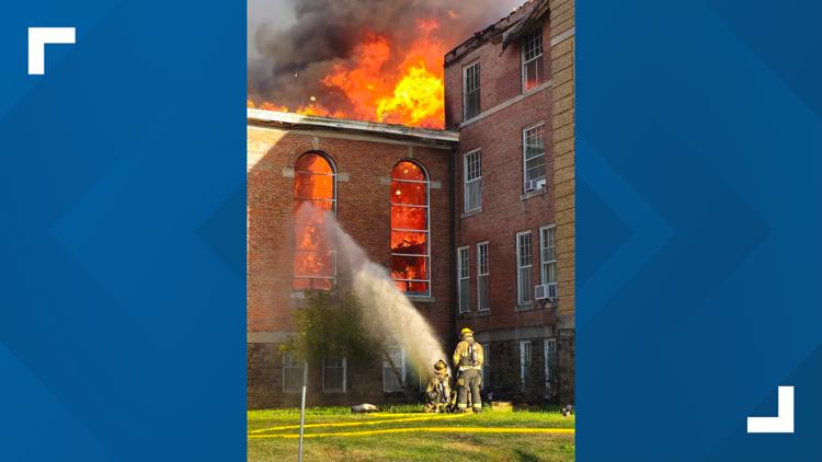 NLR fire crews working to put out fire at St. Joseph Center of Arkansas ...