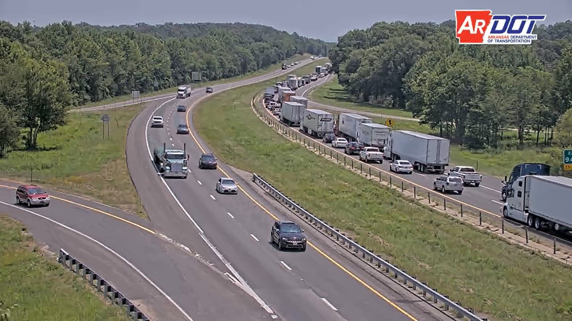 Westbound lanes on I-40 now cleared | thv11.com