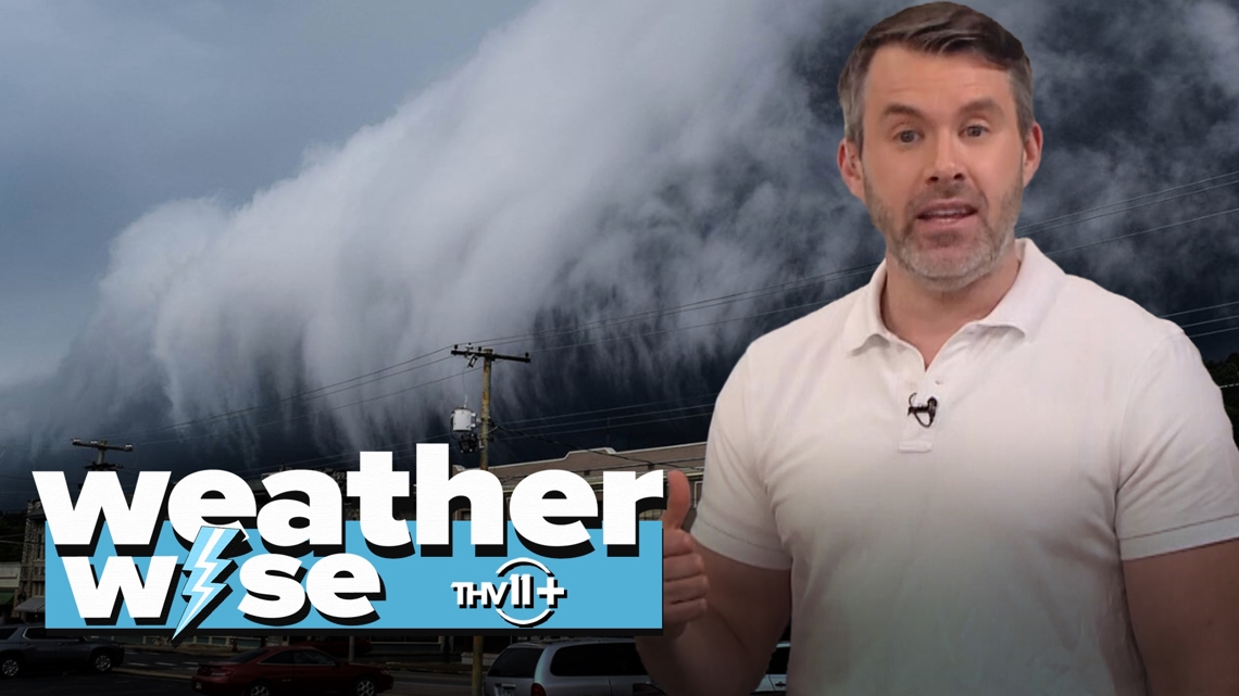 Shelf clouds & how meteorologists build a rain forecast | Weather Wise ...
