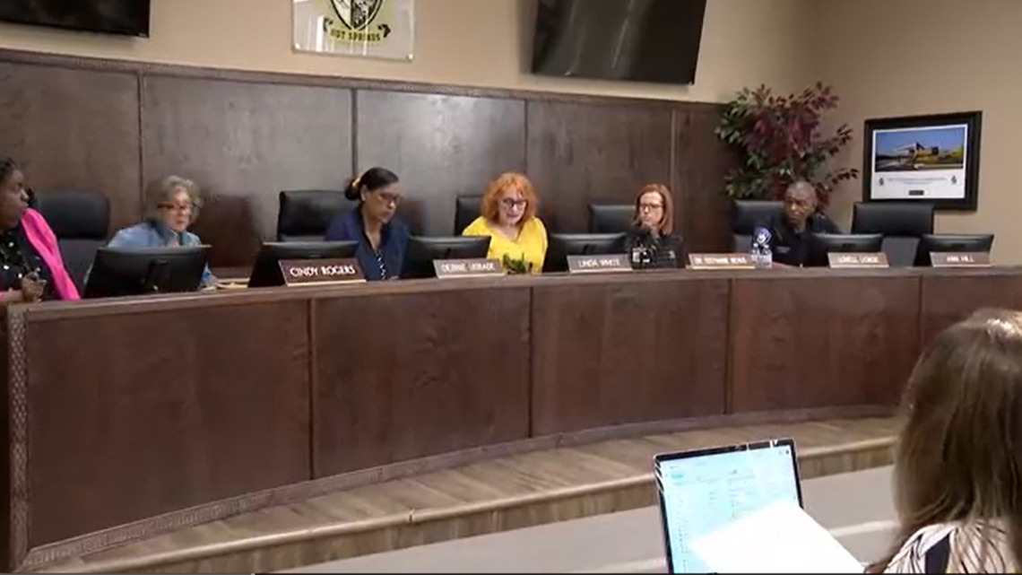 Hot Springs superintendent placed on administrative leave after husband ...