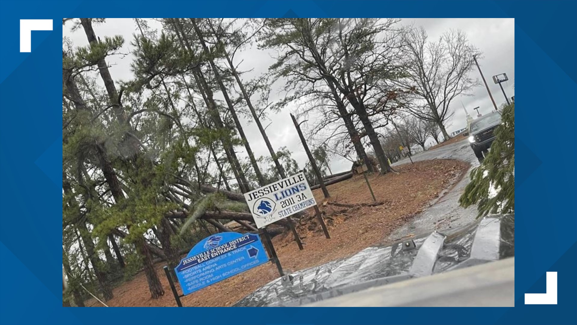 Severe storms cause damage at Jessieville School District | thv11.com