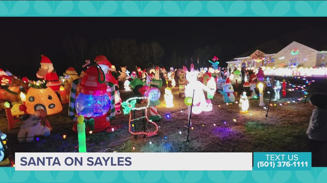 Santa on Sayles brings the holiday cheer to Pulaski County | thv11.com