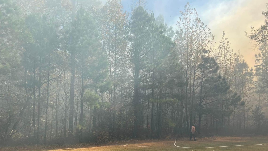 Arkansas crews reporting wildfire near Highway 79 | thv11.com