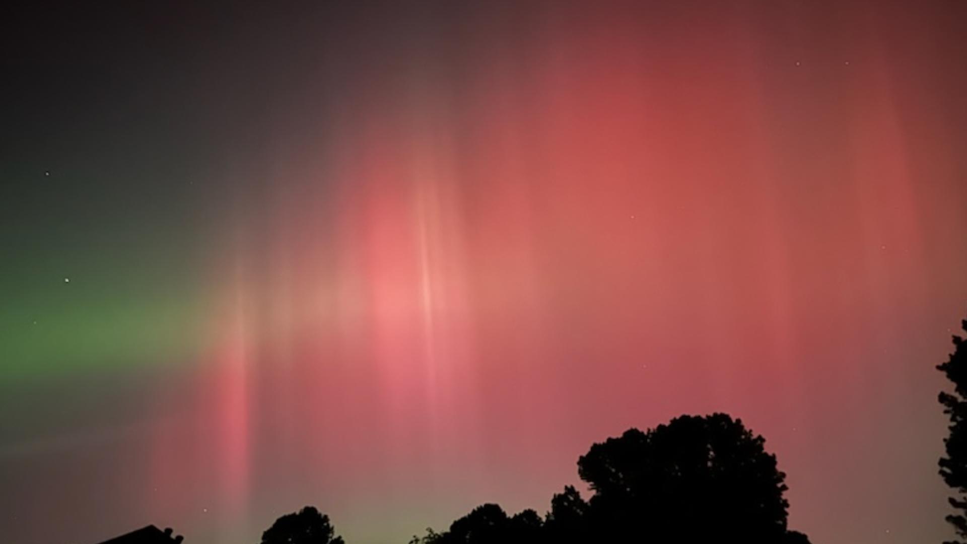 Northern Lights shine bright over central Arkansas | thv11.com