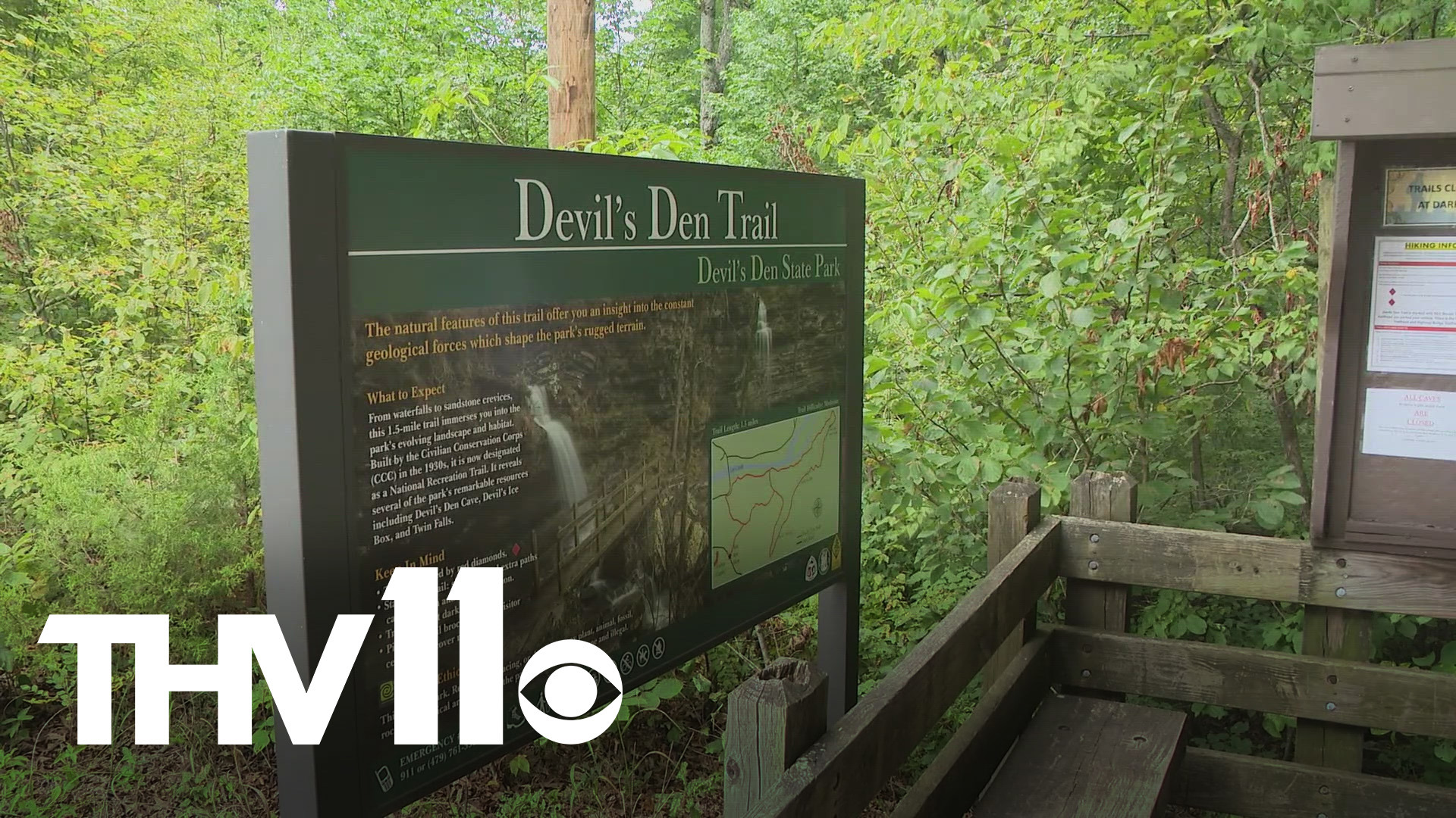 Most Devil's Den State Park trails open 3 weeks after killings | thv11.com