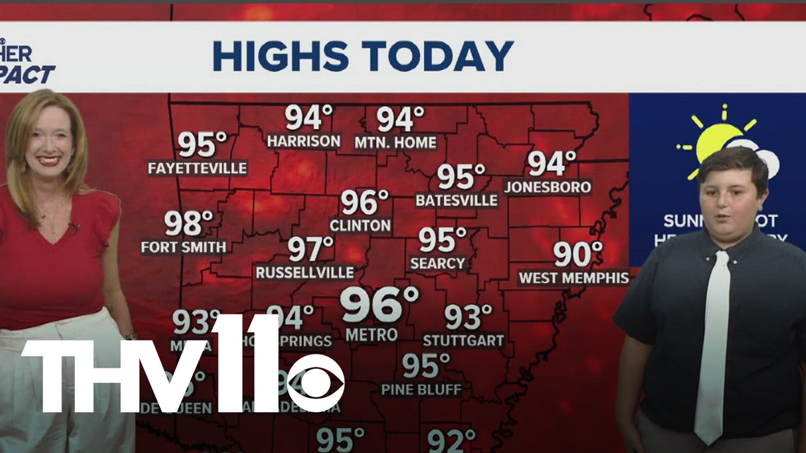 THV11 weather kid | Jace Thompson | thv11.com