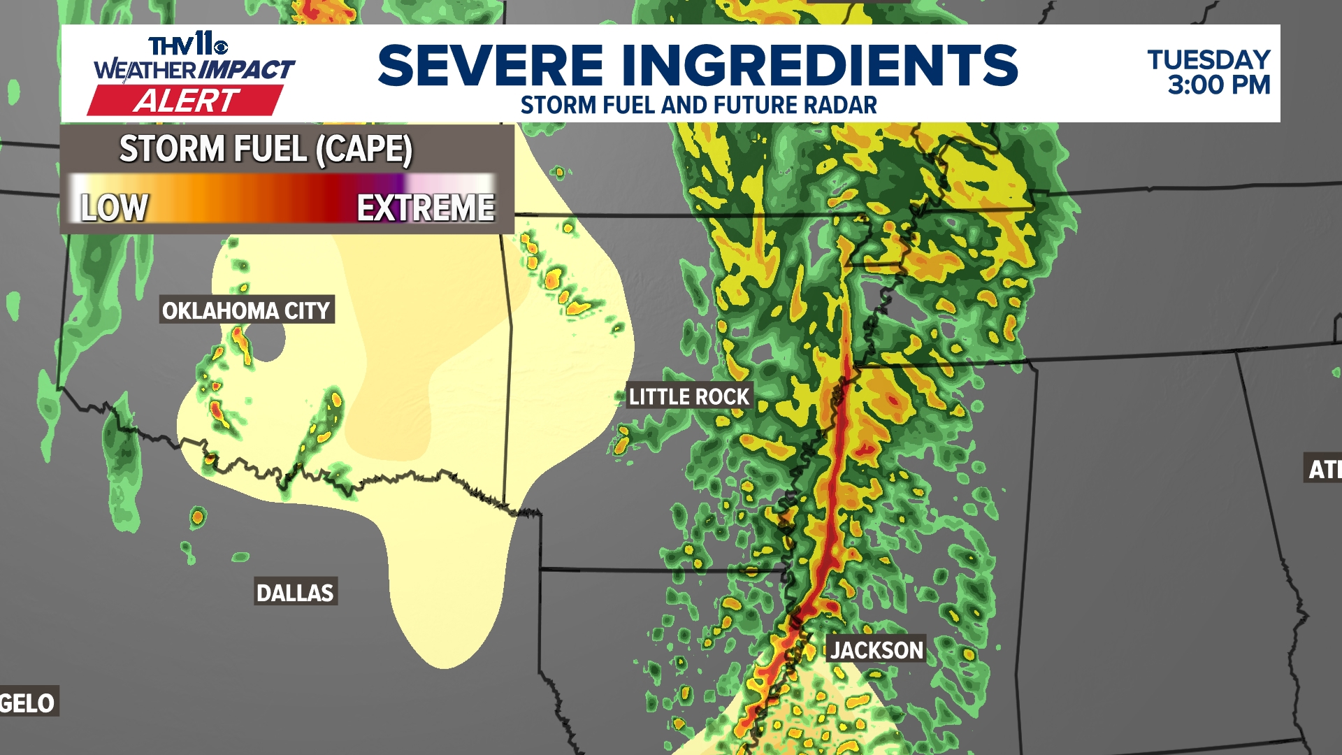 Southeastern Arkansas expecting storms | Here's what to know | thv11.com