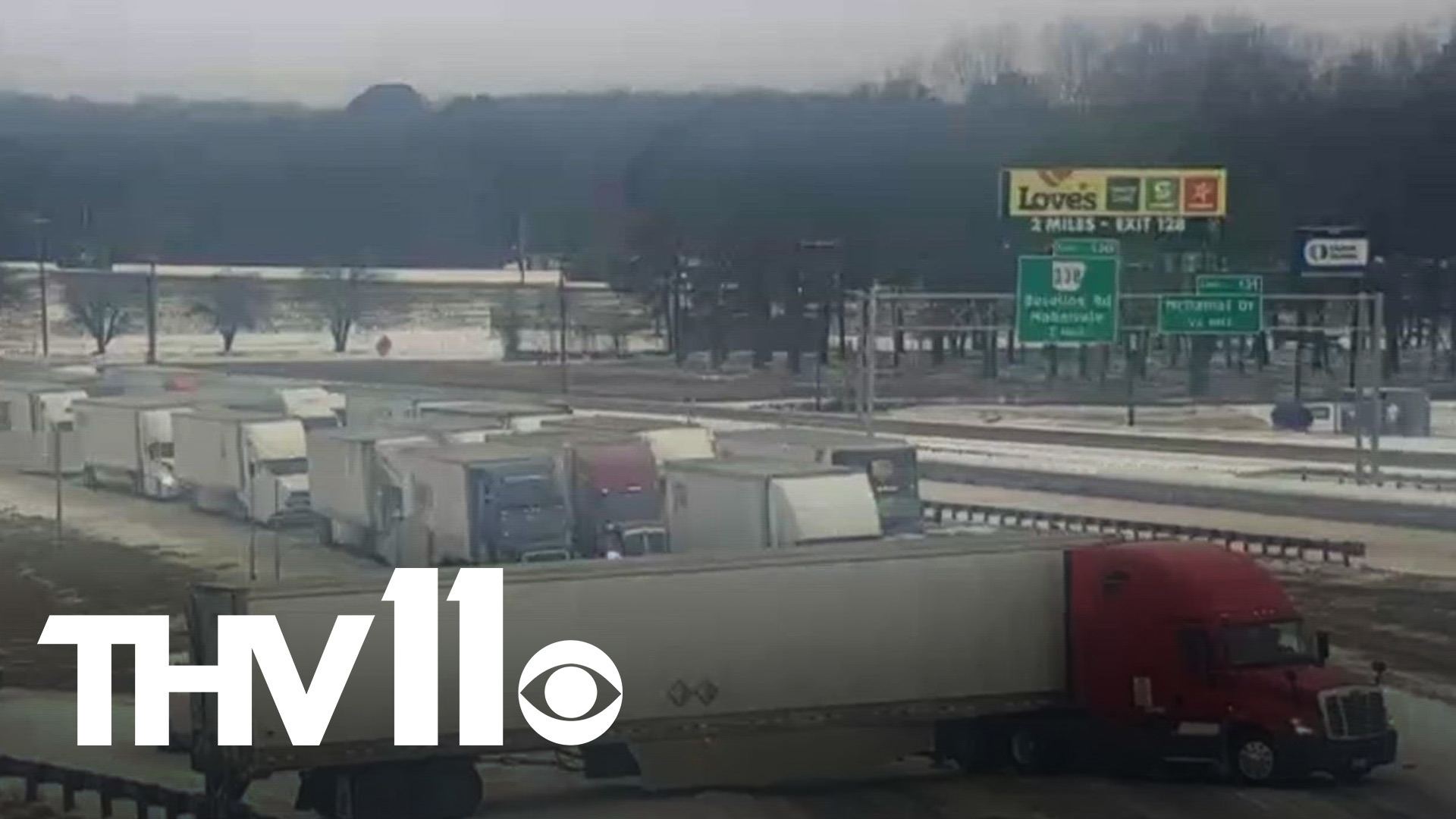 Winter weather shuts down Arkansas roadways | thv11.com