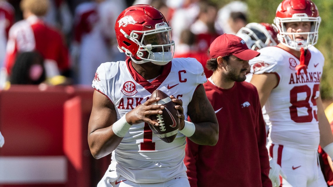 Arkansas eyeing first SEC win of season against Mississippi State ...