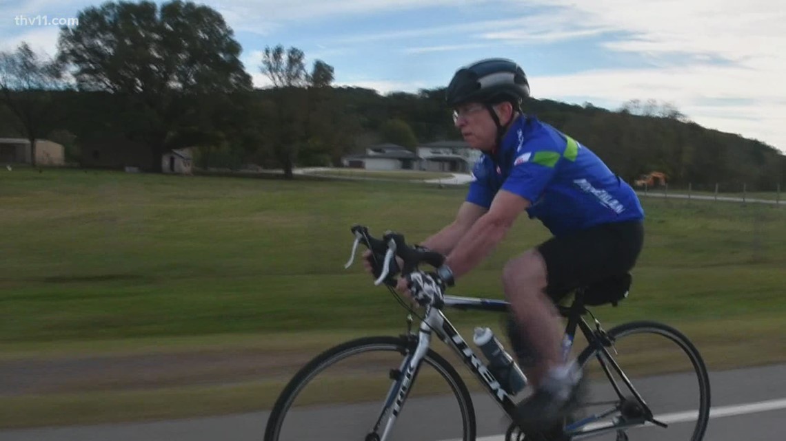Man with terminal cancer cycling 444-mile Natchez Trace Parkway | thv11.com