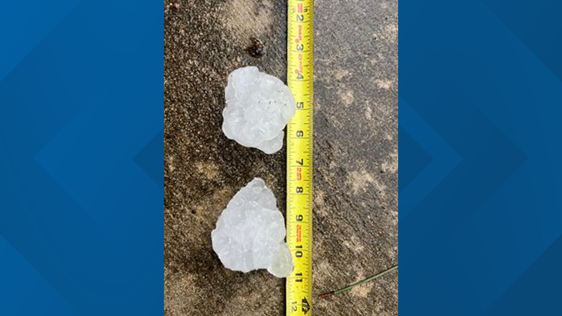 Hail blankets Central Arkansas | thv11.com