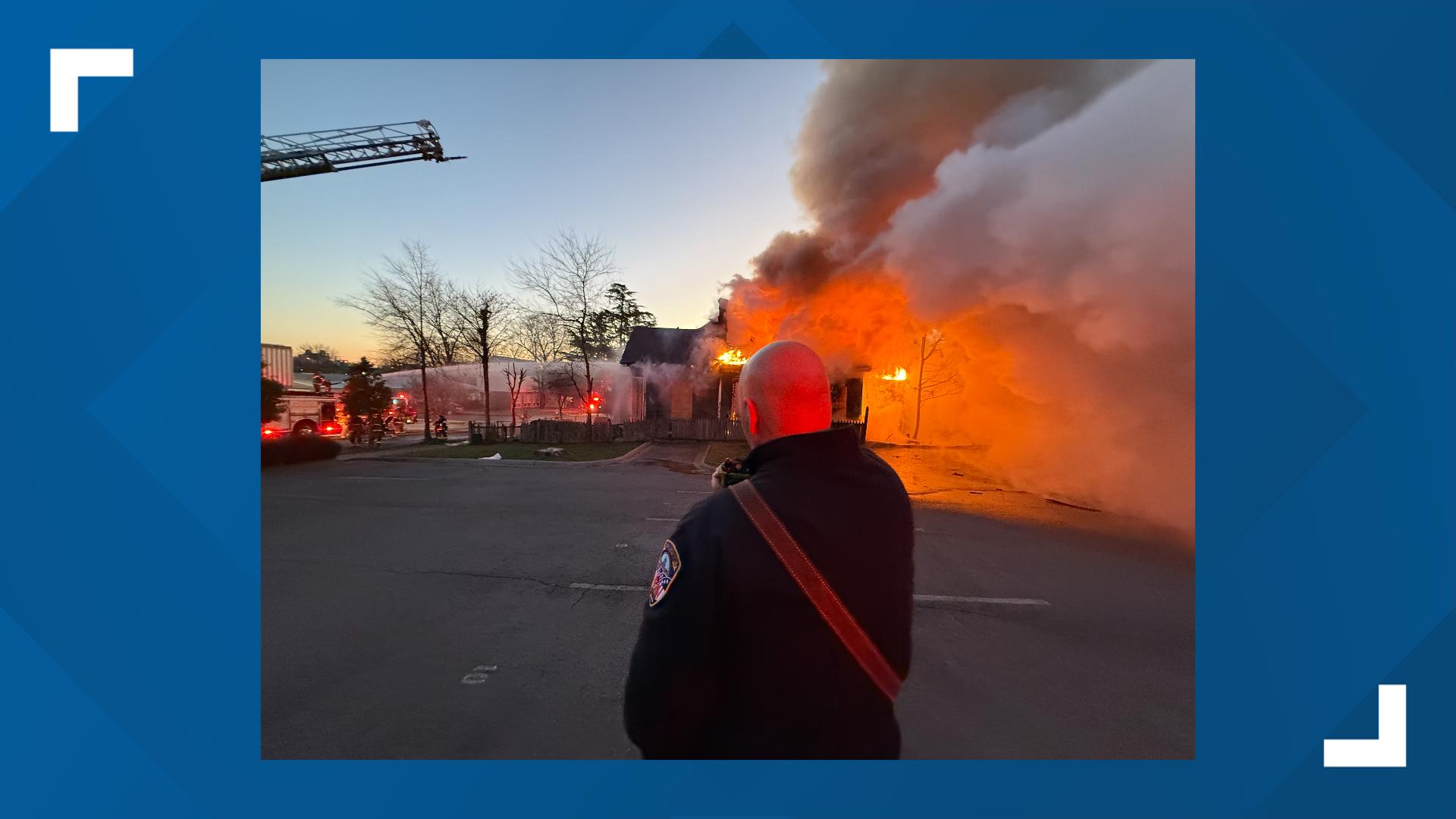 Fire damages historic downtown Little Rock home | thv11.com