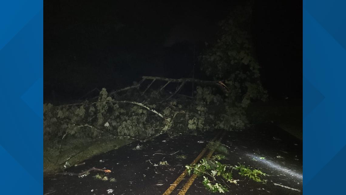 Storm damage in Hot Springs | May 8, 2024 | thv11.com