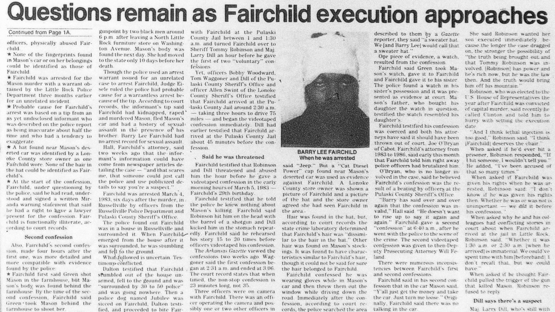 Sentenced to Death: The murder that unsettled Arkansas | thv11.com