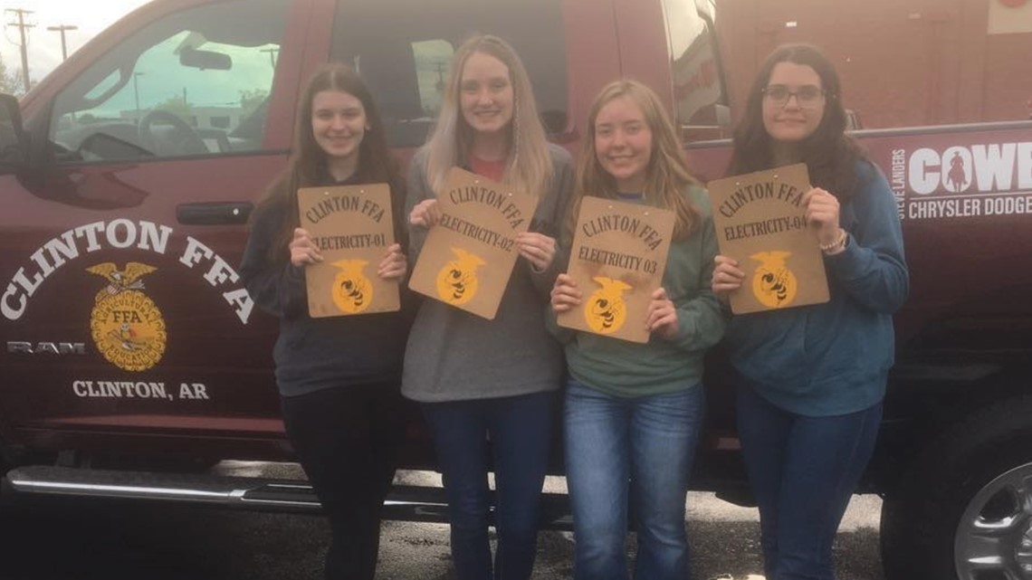 Clinton FFA 'all girl' team wins back to back state competitions ...