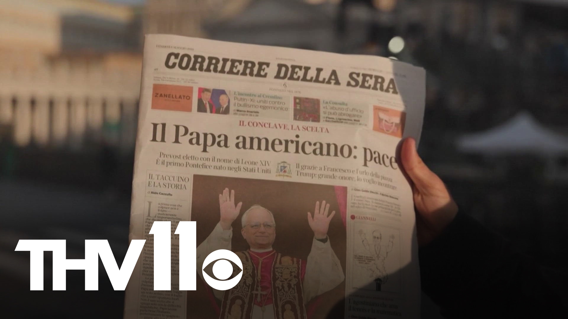 Pope Leo XIV becomes first American pontiff | thv11.com