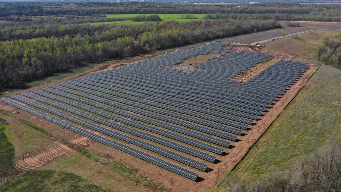 Pulaski County solar array scheduled to be complete 2023 | thv11.com