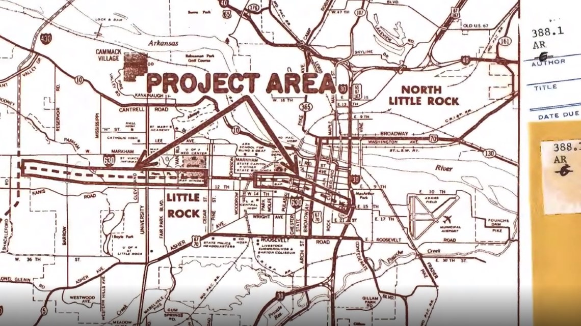 Little Rock historian shows impact of I-630 on Black History | thv11.com