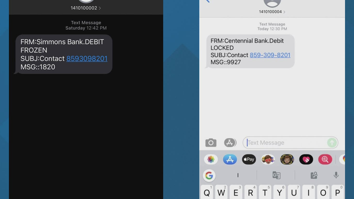 Scammers use text messages to pose as Arkansas banks | thv11.com