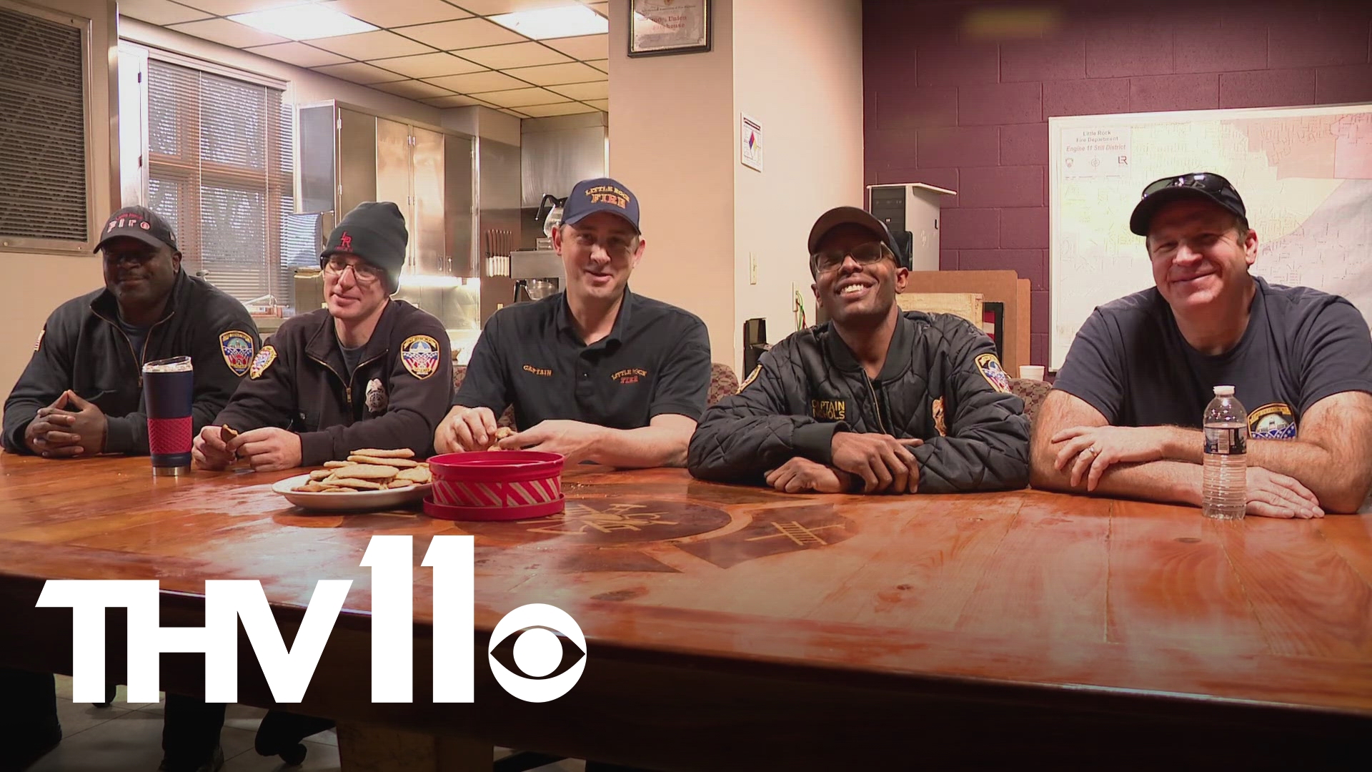Little Rock firefighters celebrate Christmas serving Arkansas families ...