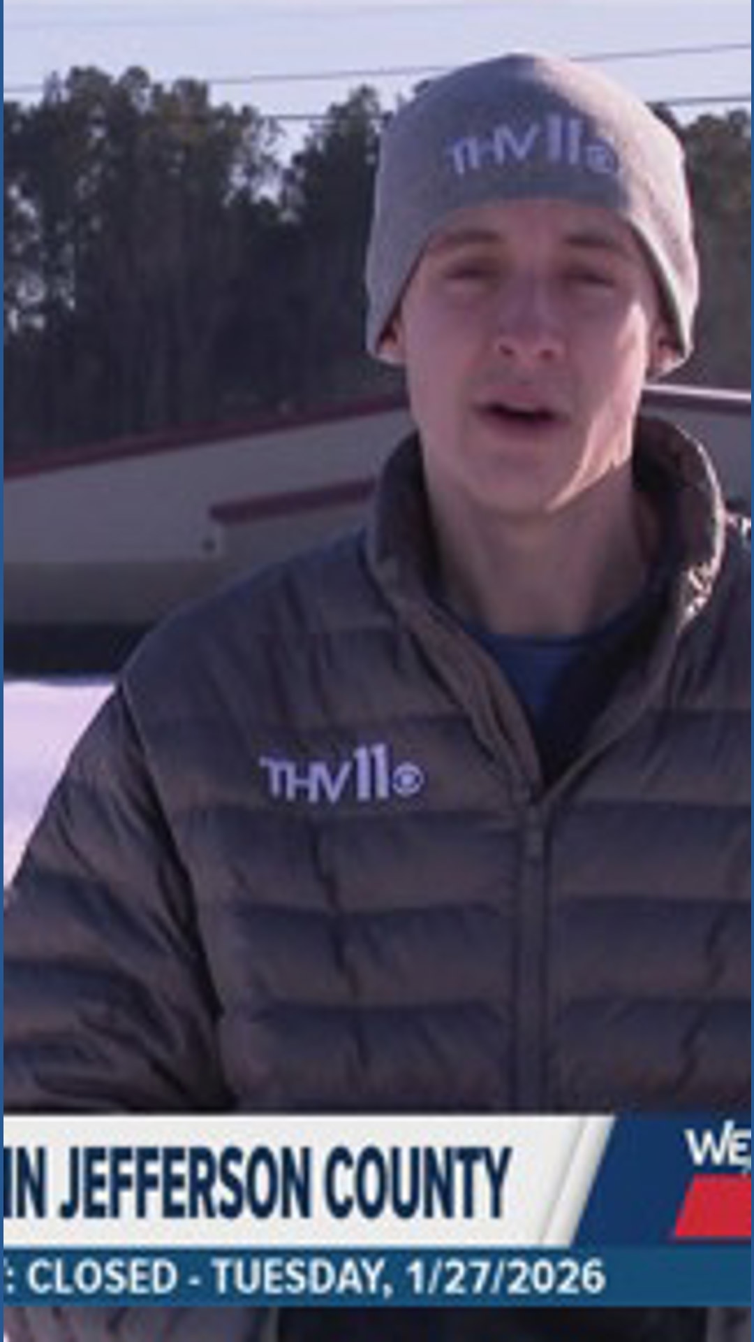 Snowy and icy conditions underway across parts of Arkansas | thv11.com