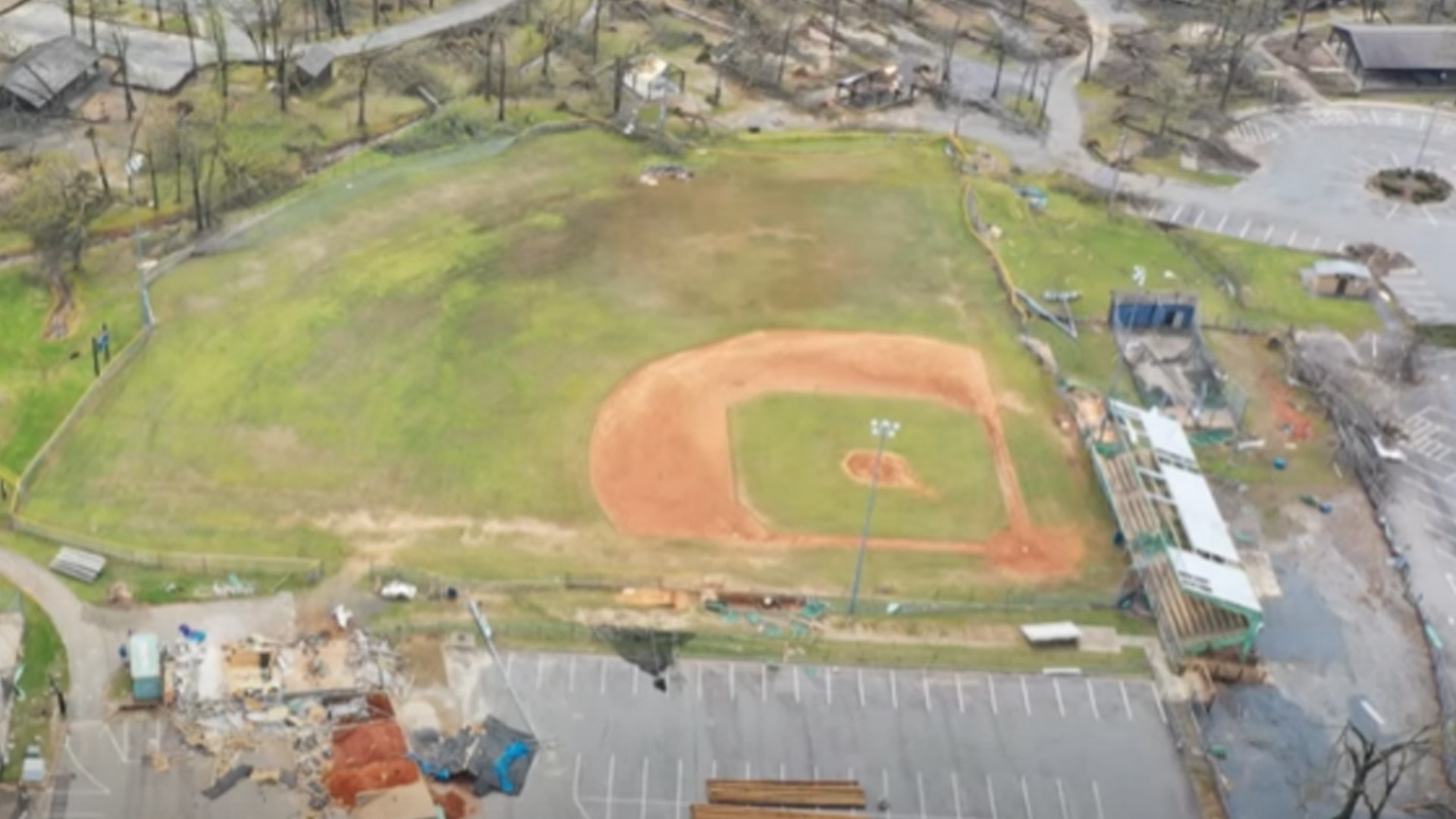 Youth baseball fields at Burns Park will open on April 24 | thv11.com