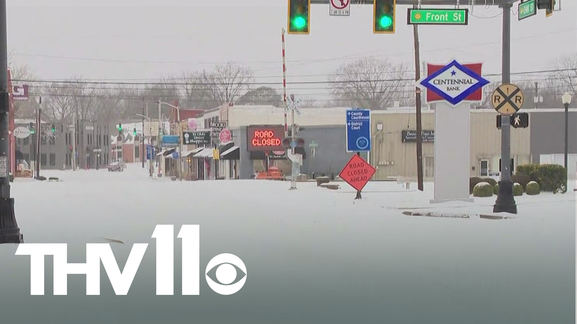 Road and traffic conditions in Arkansas during winter weather | What to ...