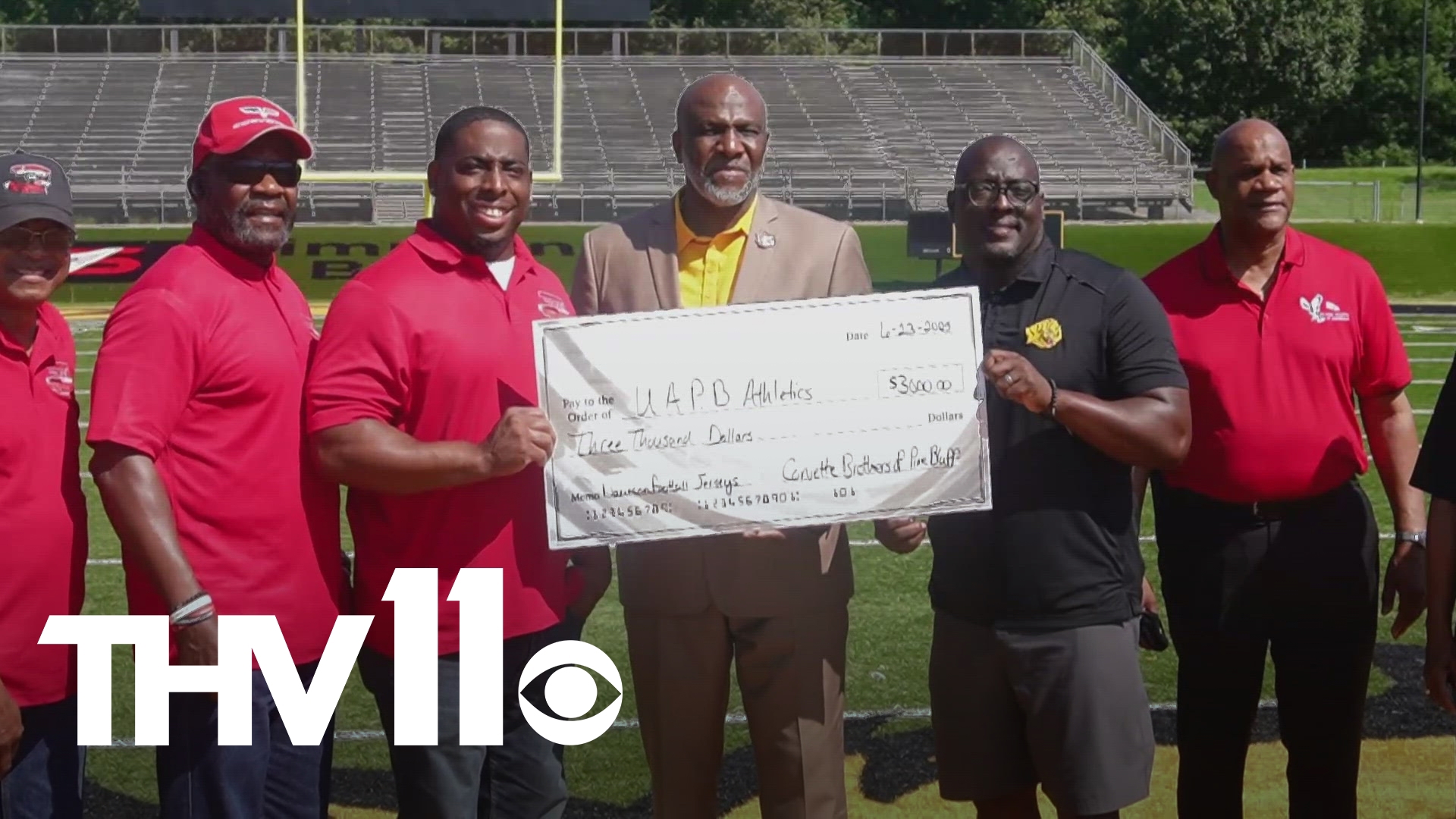 UAPB receives donation to upgrade football jerseys | thv11.com