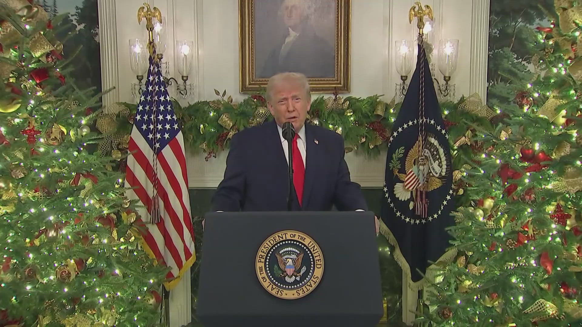 Trump announces $1,776 bonus for US troops in White House speech ...