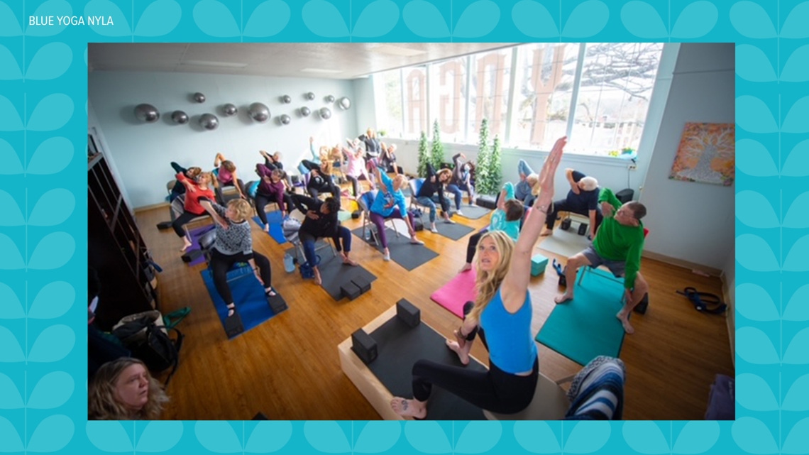 Blue Yoga Nyla makes yoga accessible to everyone | thv11.com