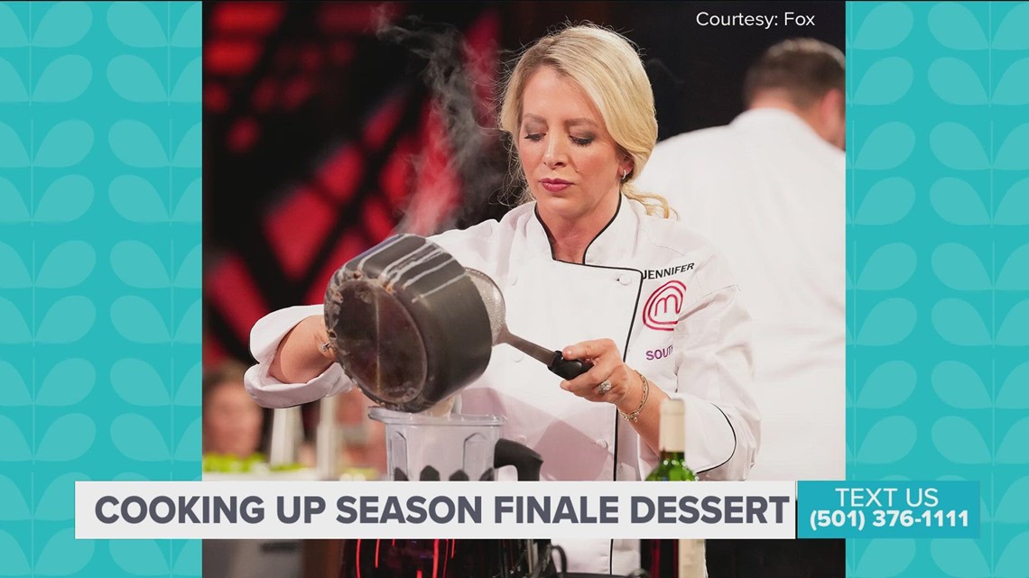 "Masterchef" finalist, Jennifer Maune showcases her finale dessert ...
