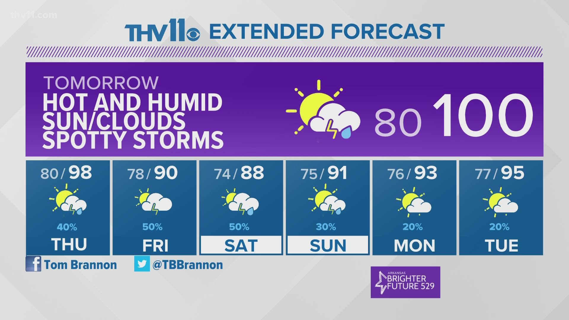 10-Day Weather Forecast | Little Rock, Arkansas | thv11.com