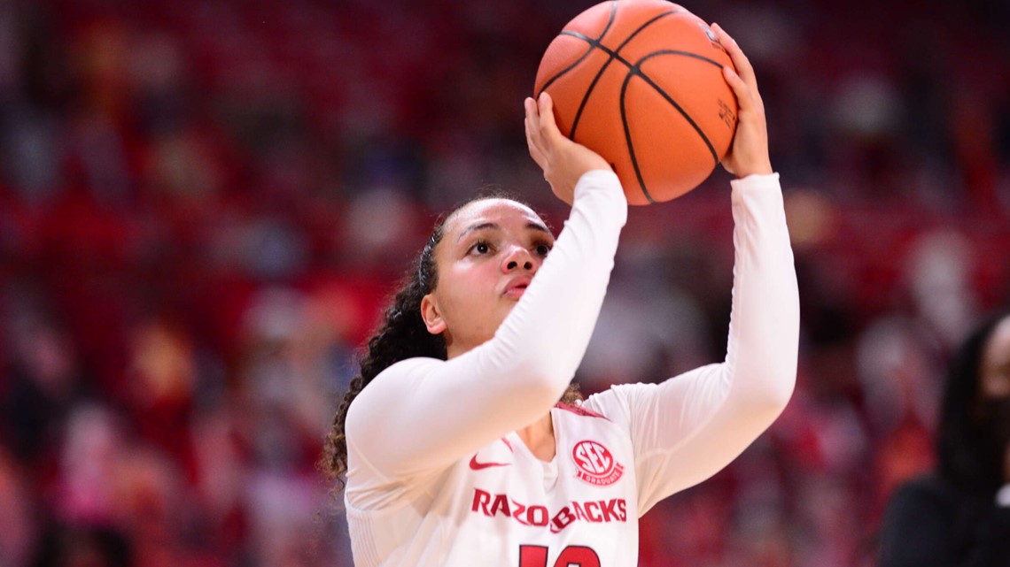 Destiny Slocum shines as Hogs beat LSU, 74-64 | thv11.com