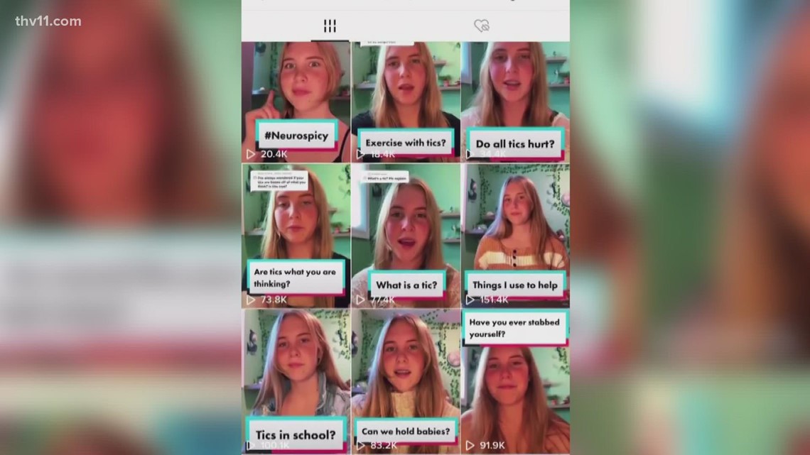 Rise in tic disorder patients has possible link to Tik Tok | thv11.com