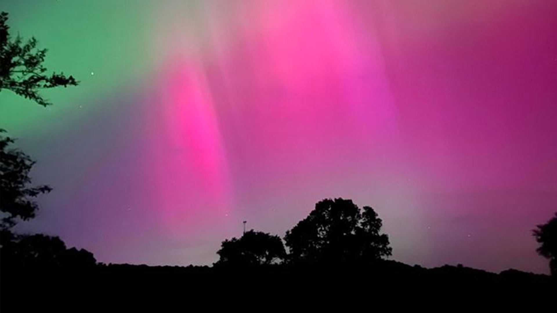 Northern Lights shine bright over central Arkansas | thv11.com