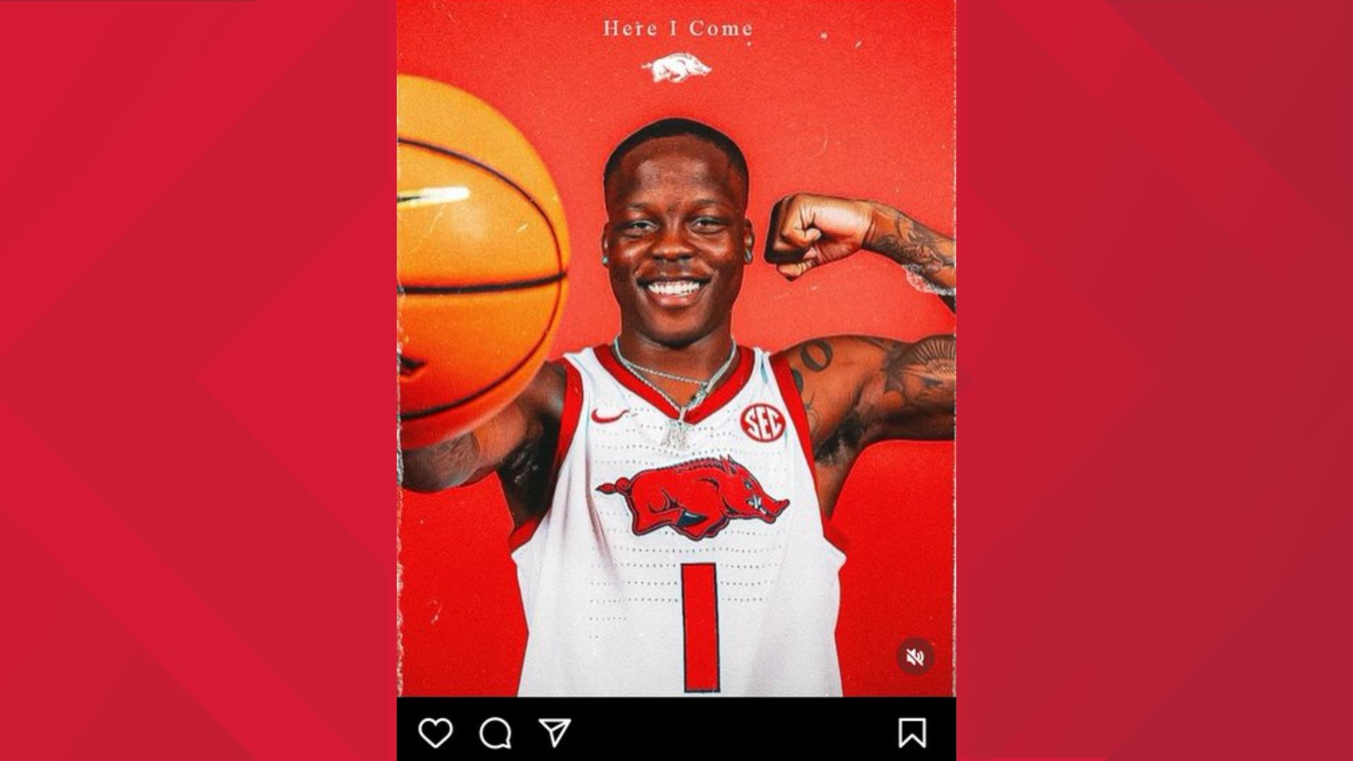 Johnell Davis to play for Arkansas, withdraws from NBA draft | thv11.com