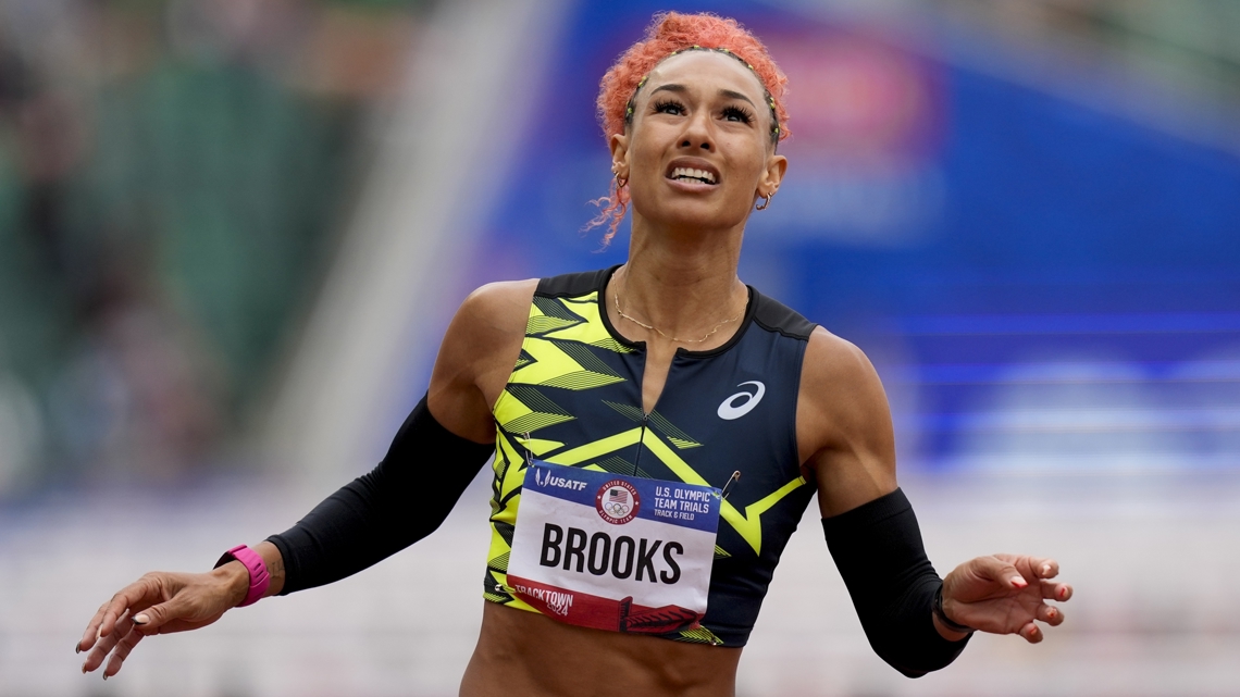 Former Razorback Taliyah Brooks reflects on journey to the Olympics ...