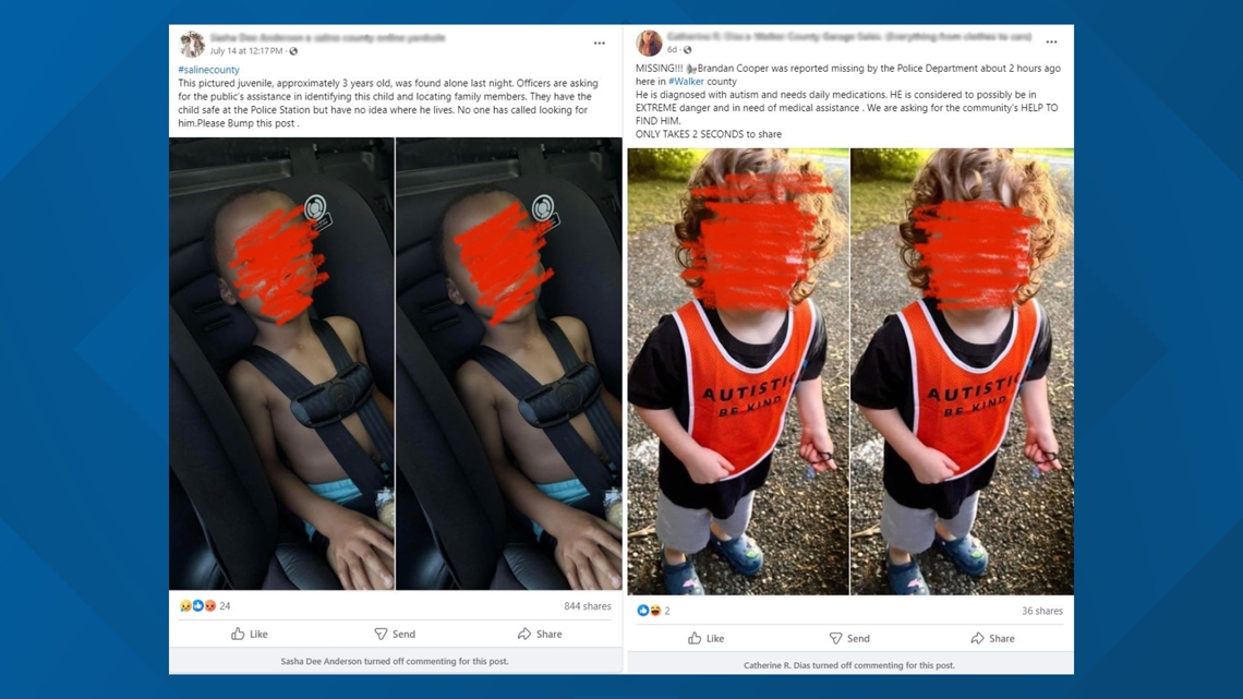 Missing children posts lead to new online scam in Arkansas | thv11.com