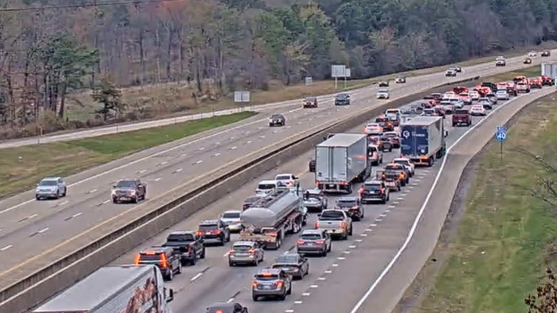 Lanes now open after rollover accident on I-40 westbound | thv11.com