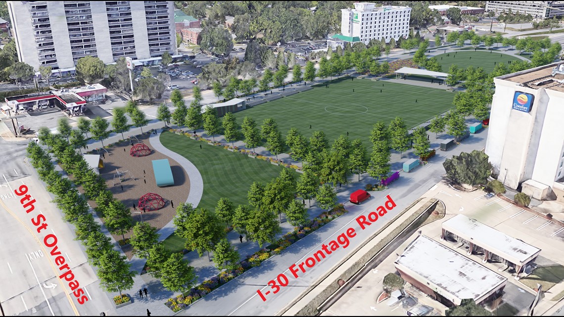 Deck park coming soon over I-30 in downtown Little Rock | thv11.com