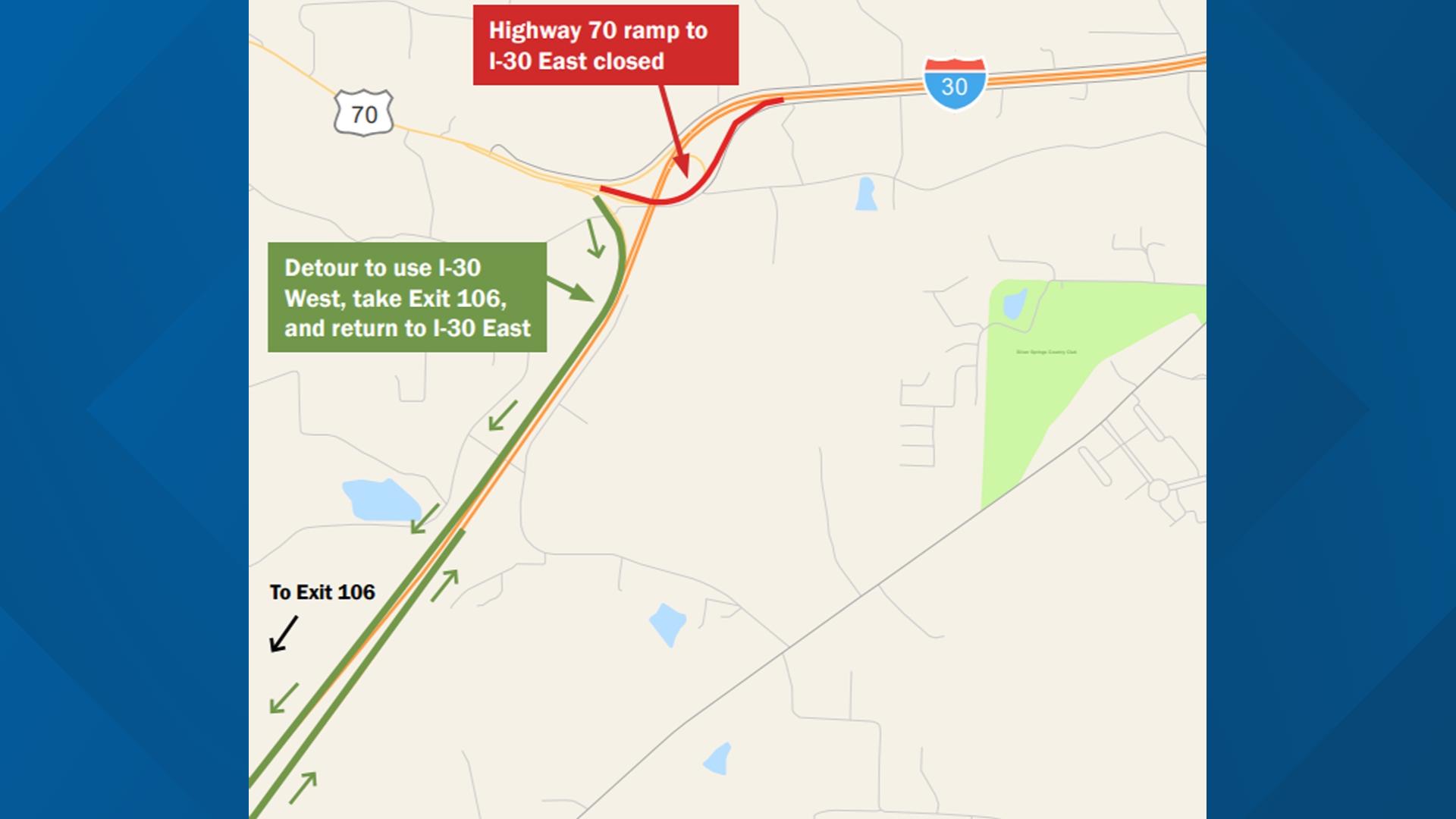 ARDOT announces overnight ramp closure in Saline County | thv11.com