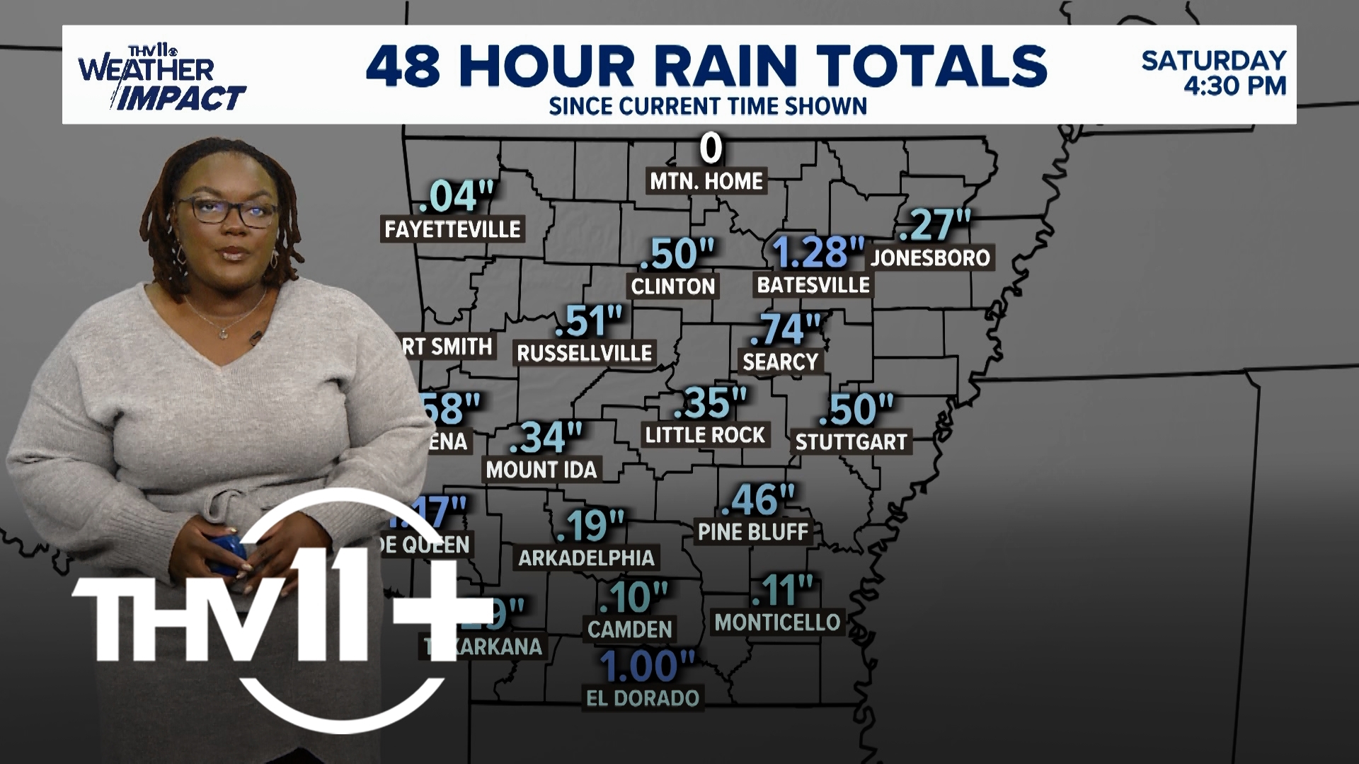 THV11+ weather forecast | September 6, 2025 | thv11.com