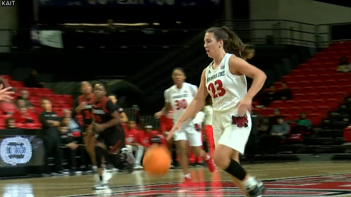 Arkansas State's Izzy Higginbottom shines amongst nation's best | thv11.com