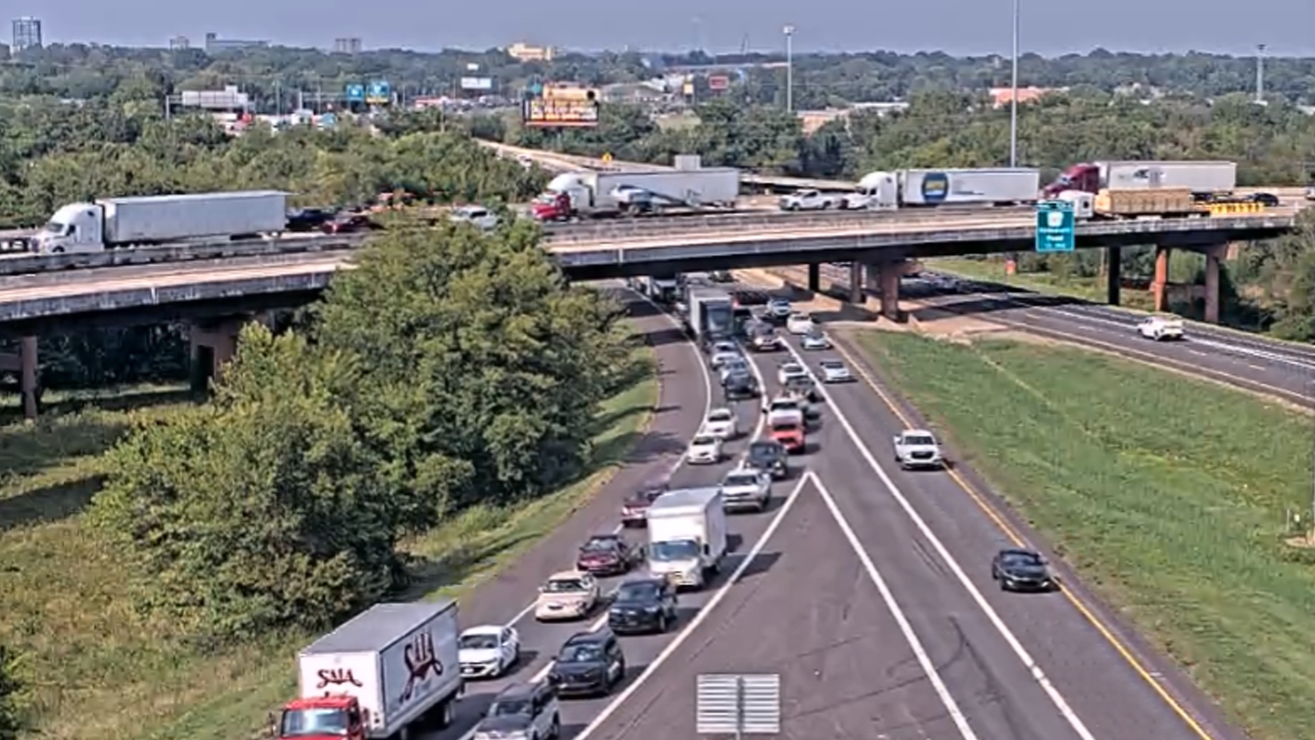 Lanes now clear after multi-vehicle accident on I-30 westbound in ...