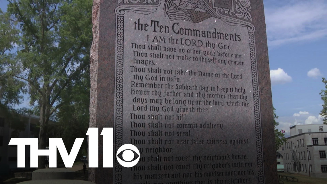 Ten Commandments posters going up in all University of Arkansas ...