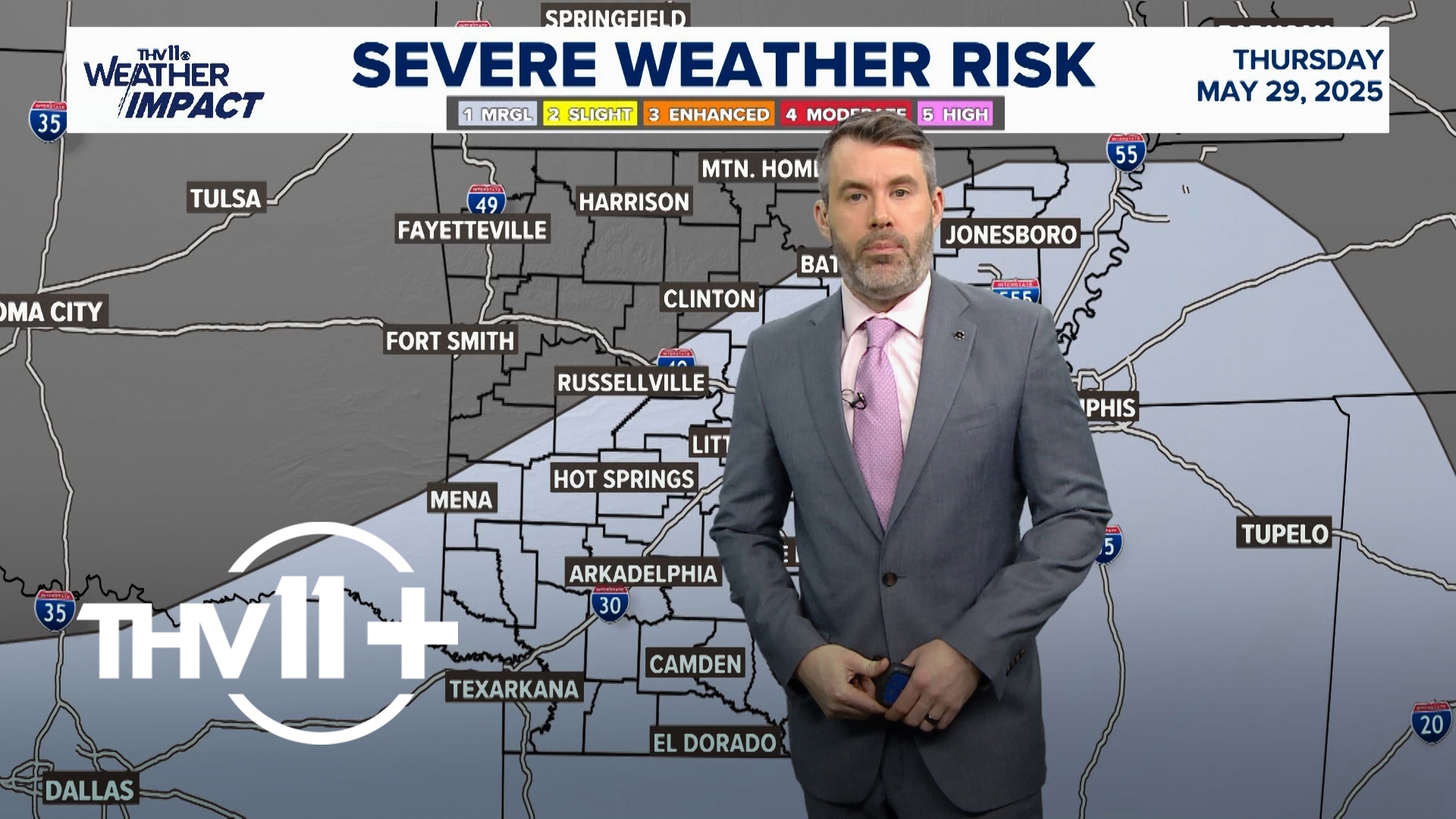 THV11+ weather forecast | May 28, 2025 | thv11.com