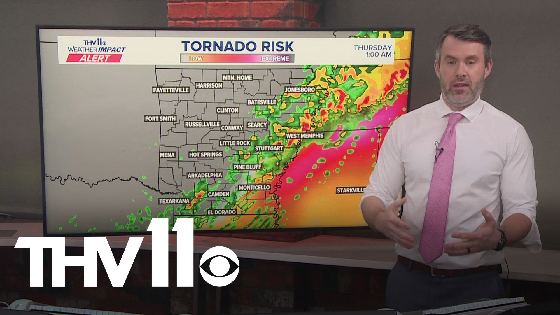 How meteorologists track tornado risks during severe weather | thv11.com