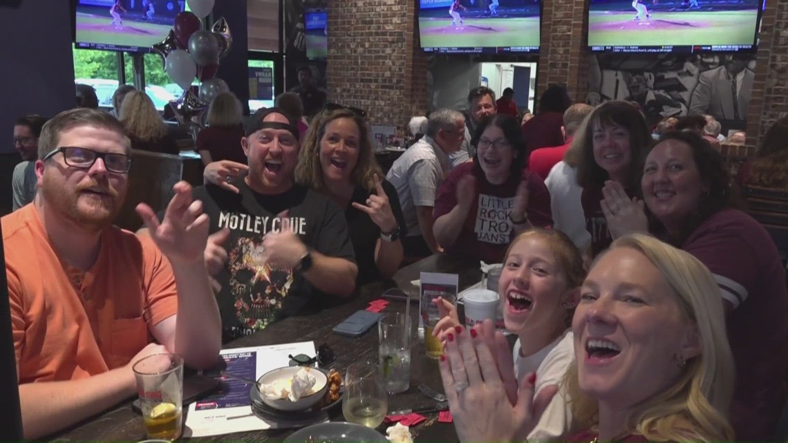 UA Little Rock fans and alumni gather to cheer on historic season ...