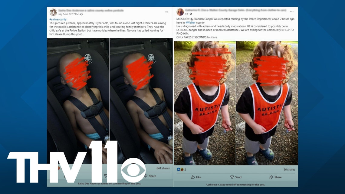 New scam uses missing children posts to steal | What to know | thv11.com